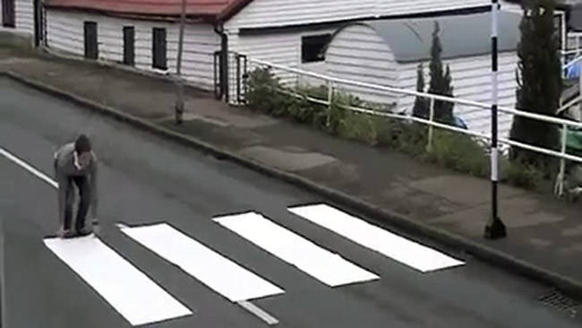 DIY zebra crossing - Car News | CarsGuide