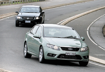 Ford Falcon vs Holden Commodore 2008 Review | CarsGuide
