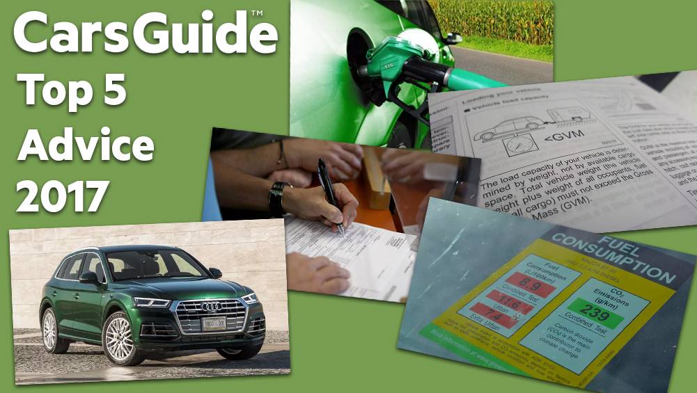 Top 5 car advice stories of 2017 - Car Advice | CarsGuide