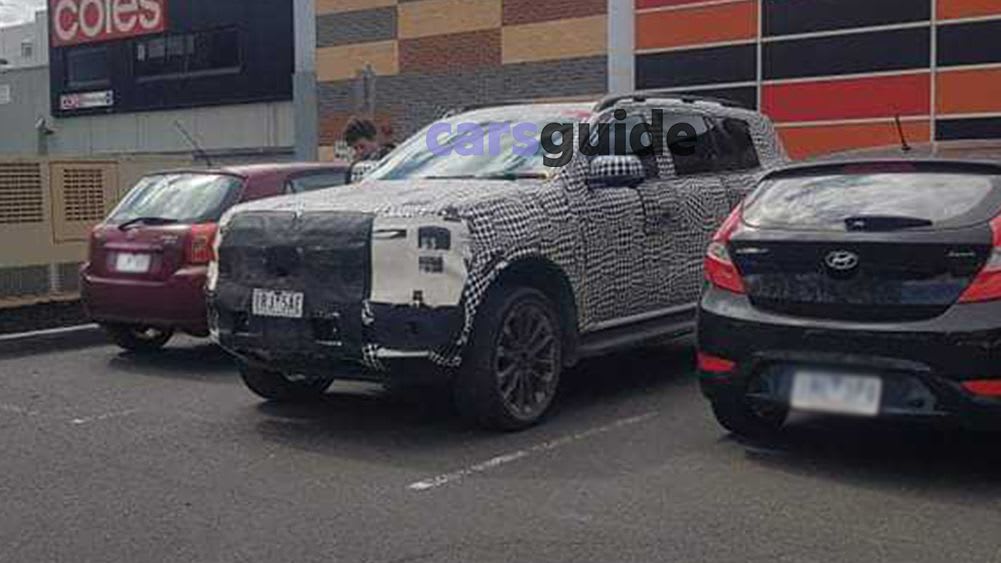 2022 Ford Everest toughens up! Bigger, badder, Ranger-based SUV caught ...