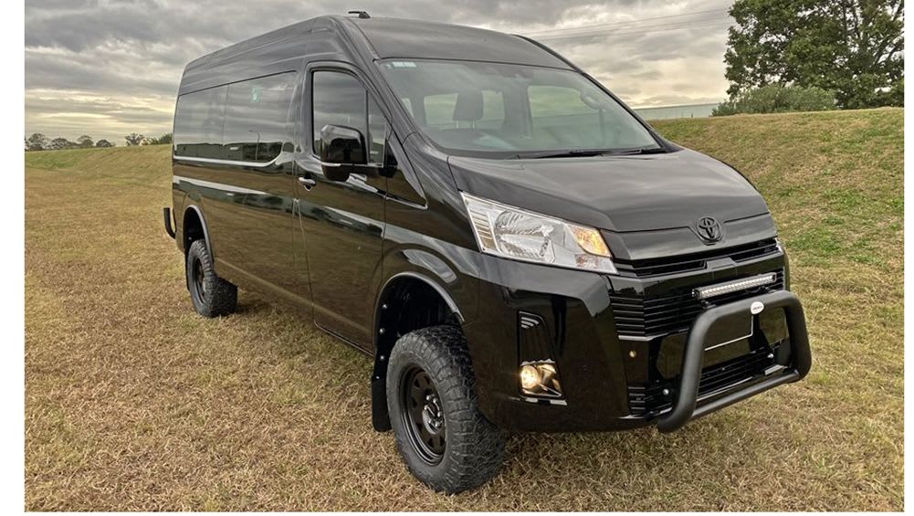 Rugged 2022 Toyota HiAce by Bus 4x4 hits the Australian market as ...