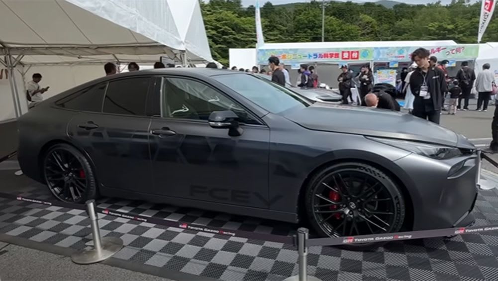 Fuel cell fun? 2023 Toyota Mirai given the GR Sport treatment, but will ...