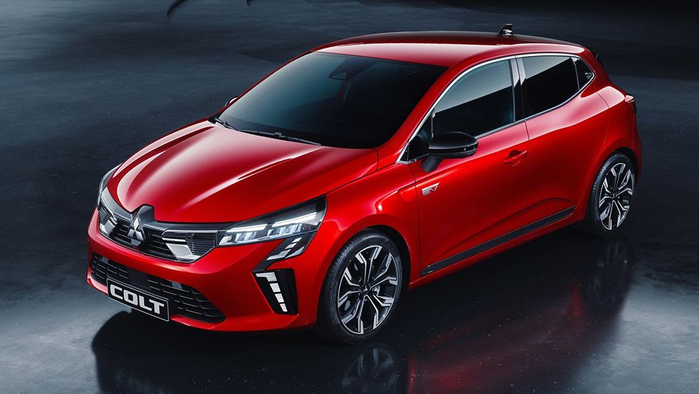 Horsing around? 2023 Mitsubishi Colt revealed but will this Renault ...