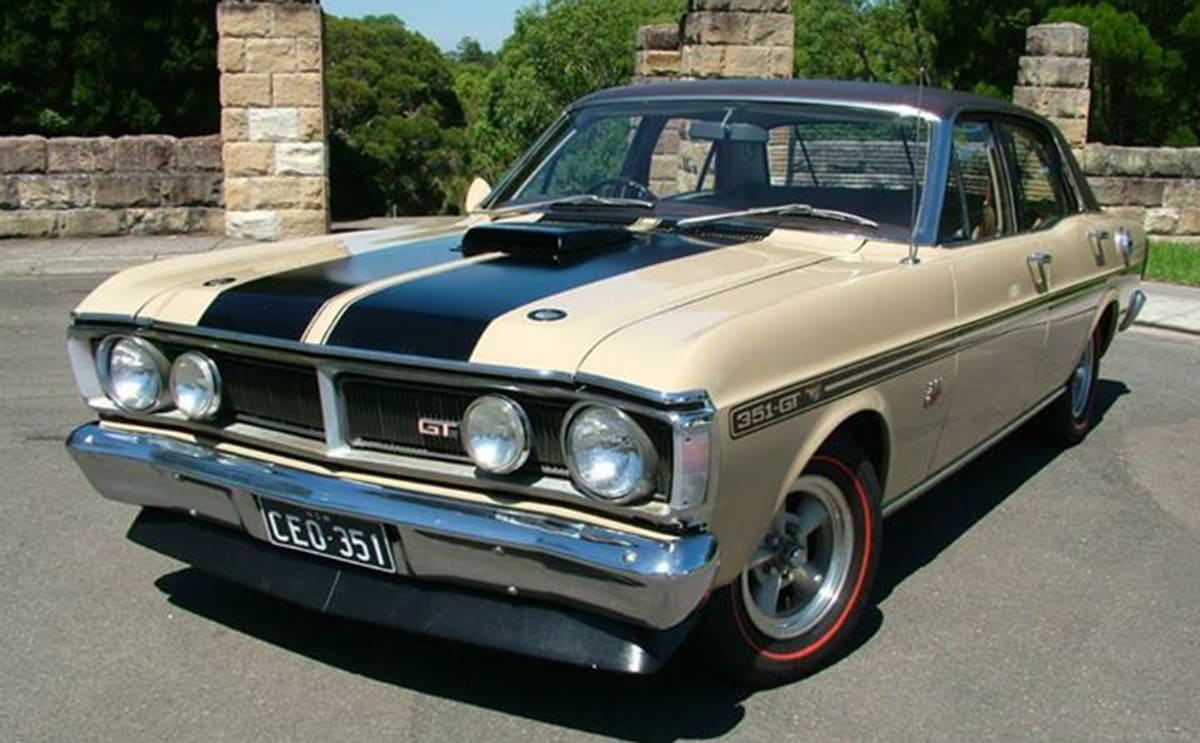 This XY GT survivor was ordered new with a crocodile skin roof ...