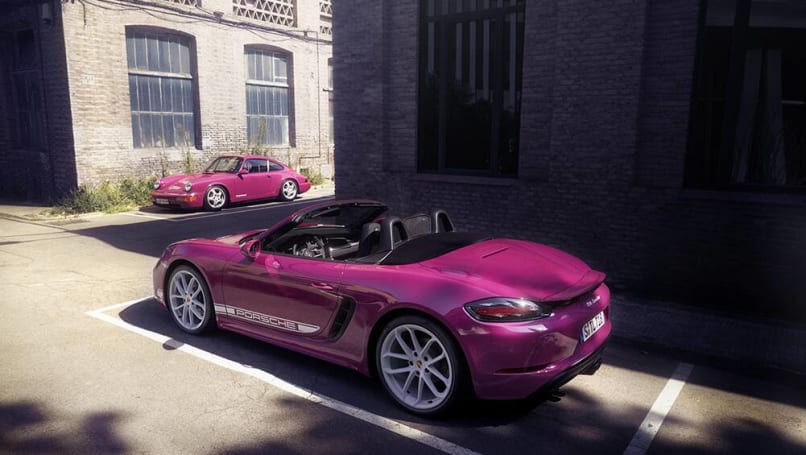Yes, way! Porsche goes all '90s with the bodacious 718 Style Edition ...