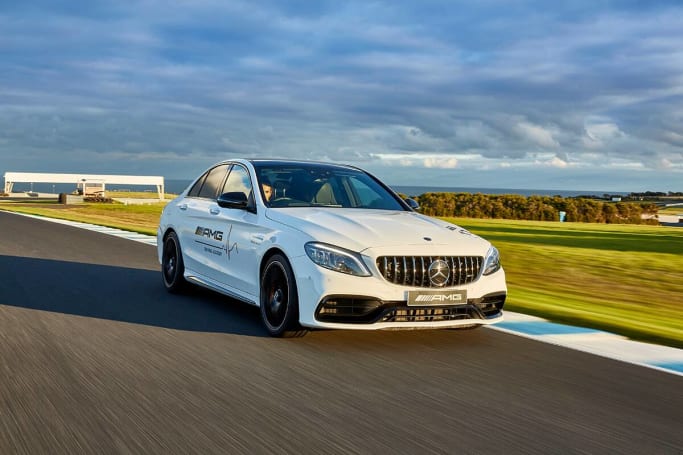 AMG Driving Academy lets Mercedes-AMG owners take the A 45 S, C 63 S, E ...