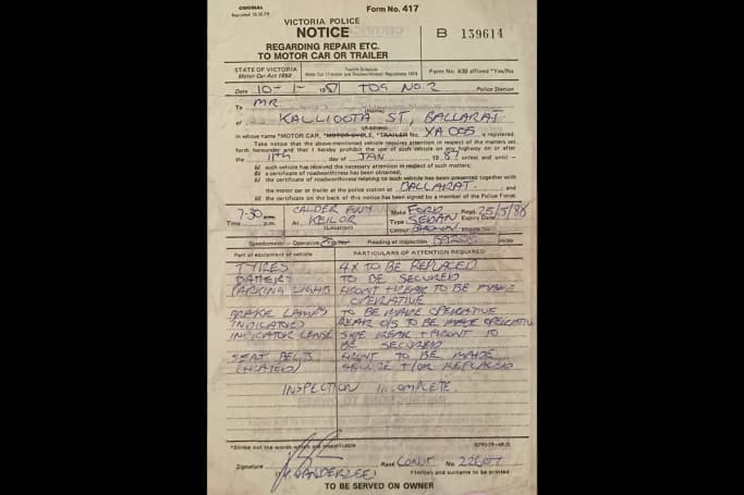 How NOT to avoid getting a Defect sticker in the '80s | CarsGuide ...