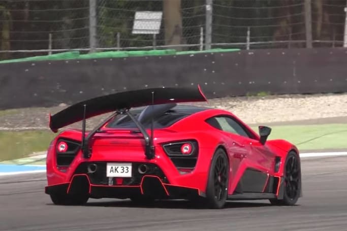 Zenvo TSR-S has a fully hectic active rear spoiler | CarsGuide - OverSteer