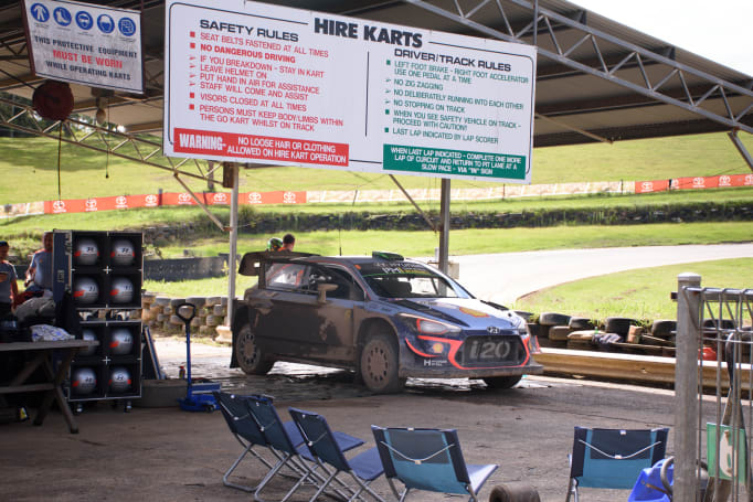 I rode in Hyundai's WRC car and it was surprisingly not terrifying ...