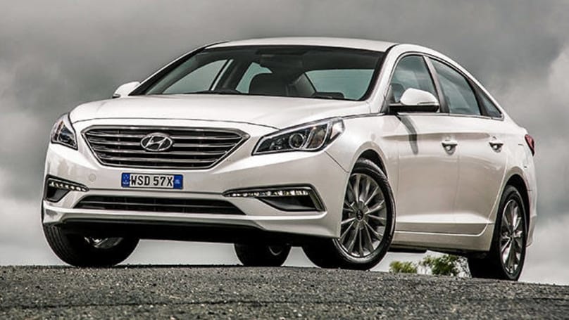Hyundai Sonata, Mazda6, Subaru Liberty and Toyota Camry 2015 review ...