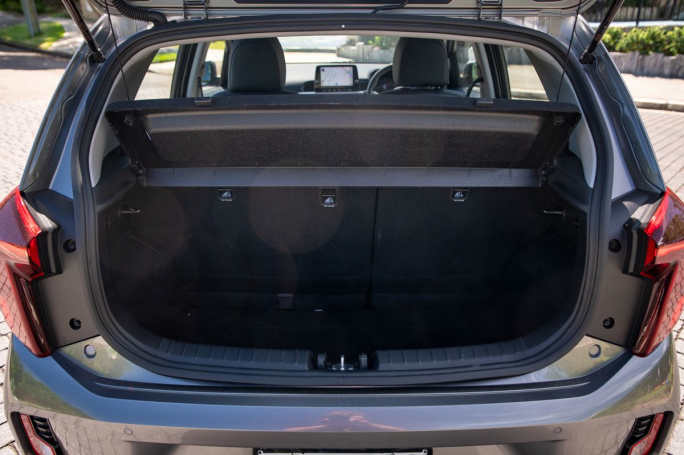Kia Picanto Boot Space, Size, Luggage Capacity & Cargo Volume | CarsGuide
