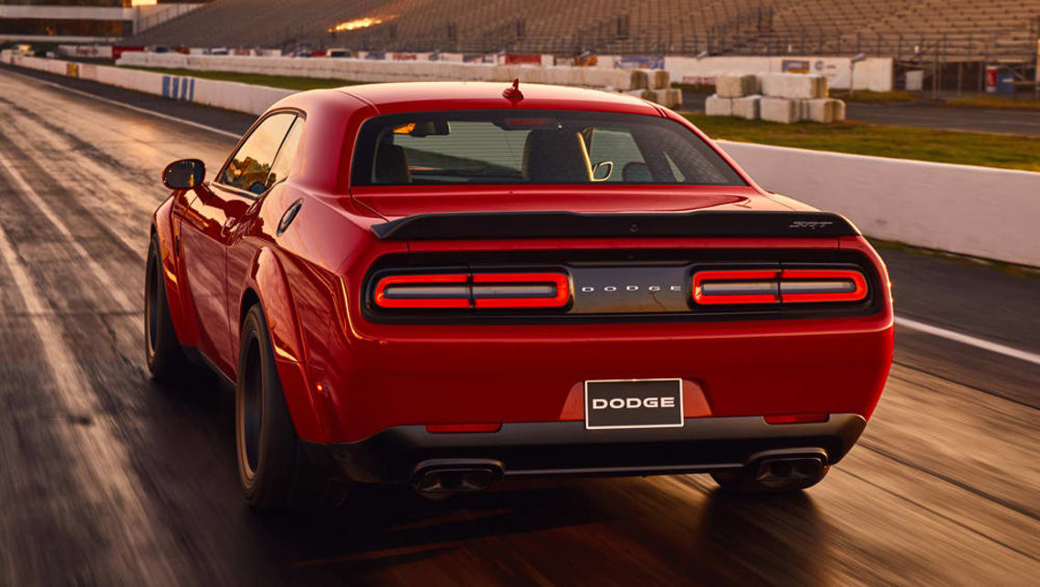 2017 Dodge Challenger SRT Demon unleashed in Hell's Kitchen - Car News ...