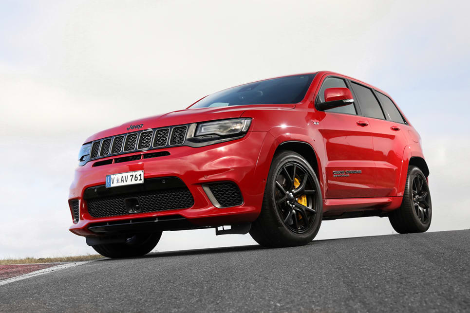 Jeep Grand Cherokee Trackhawk 2018 review | CarsGuide