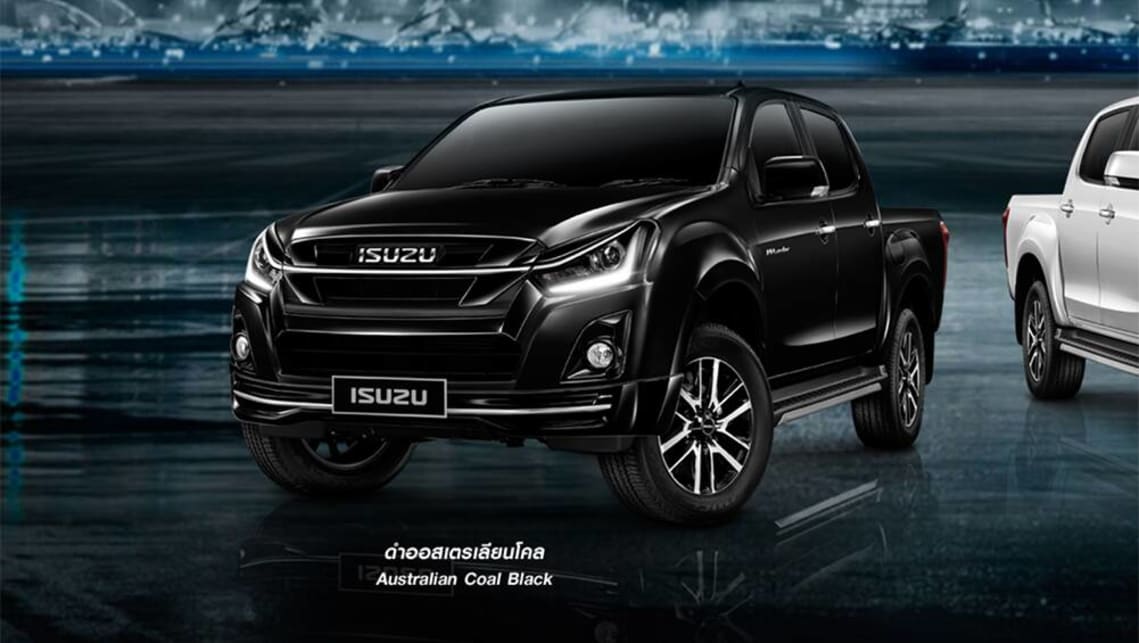 Isuzu Thailand names its black paint option after Aussie coal ...