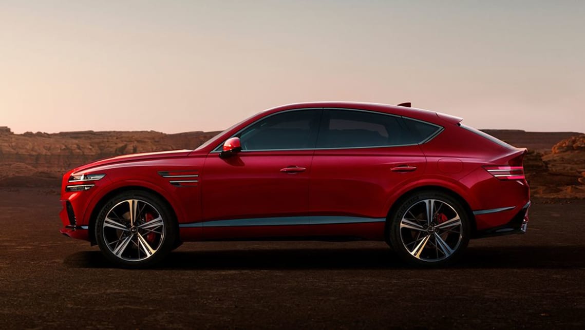 Swoopy SUV alert! 2024 Genesis GV80 SUV Coupe debuts and is ready to battle BMW X6, Mercedes GLE ...