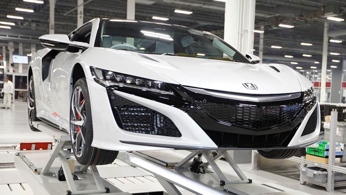 Honda kicks off right-hand drive NSX production - Car News | CarsGuide
