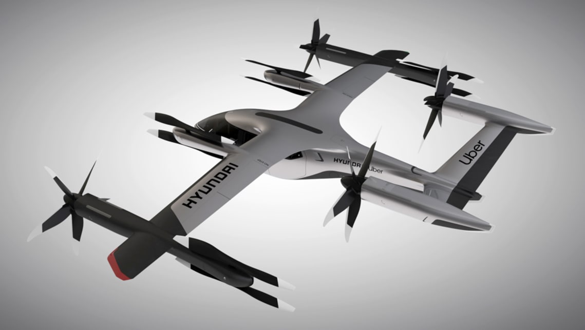 Hyundai reveals its Uber flying taxi of the future - Car News | CarsGuide