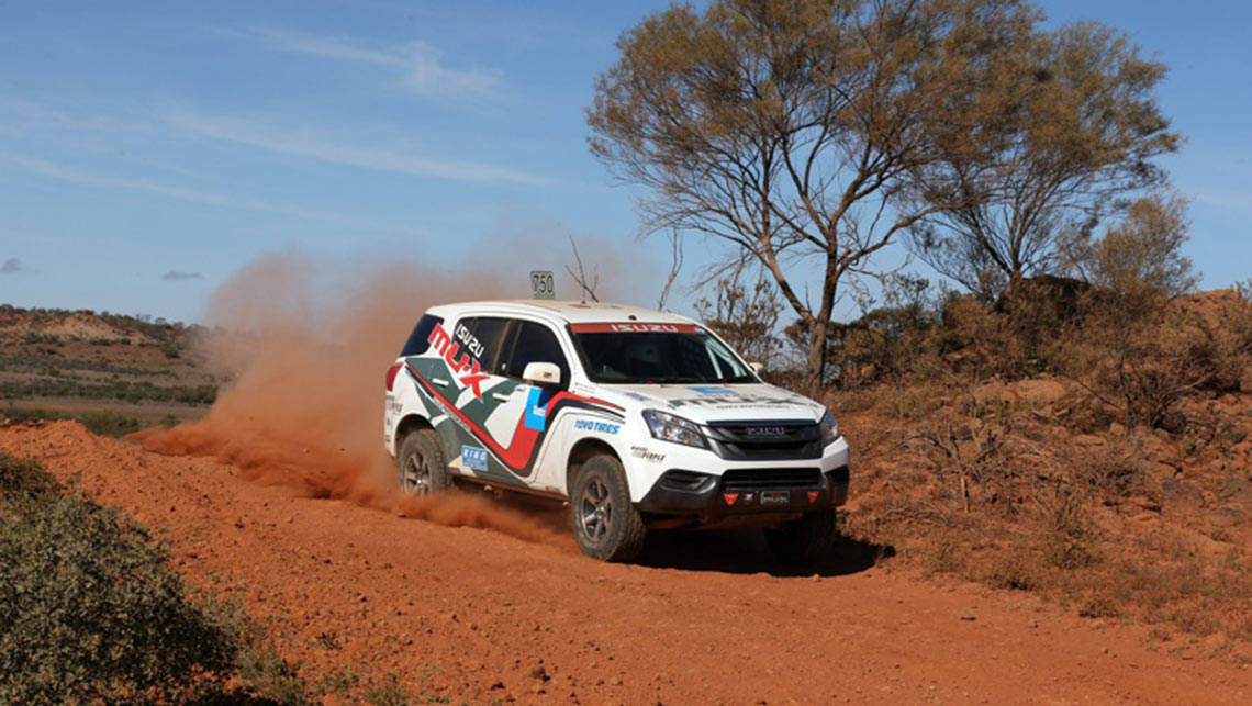 Garland triumphs in Isuzu MU-X - Car News | CarsGuide