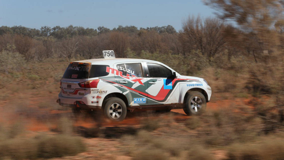 Garland triumphs in Isuzu MU-X - Car News | CarsGuide
