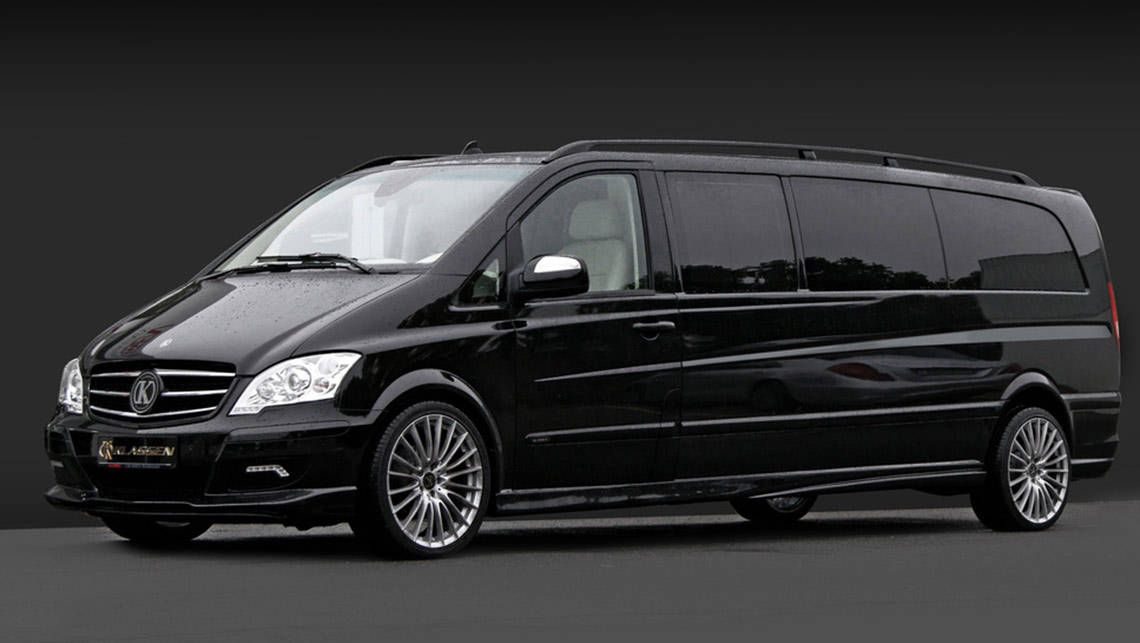 Klassen reveals stretched and pimped Mercedes-Benz Vito - Car News ...