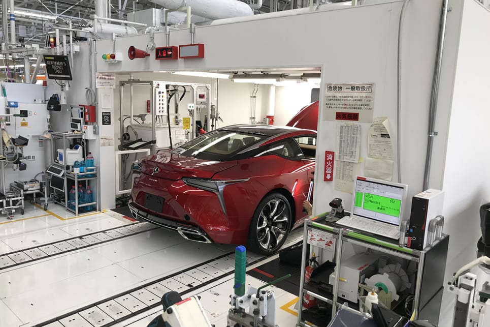Five things about the Lexus LC500 assembly plant that'll tickle your ...