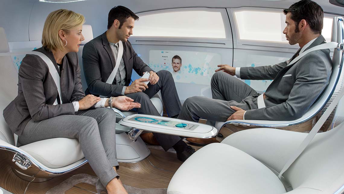 Mercedes demonstrates new autonomous car - Car News | CarsGuide