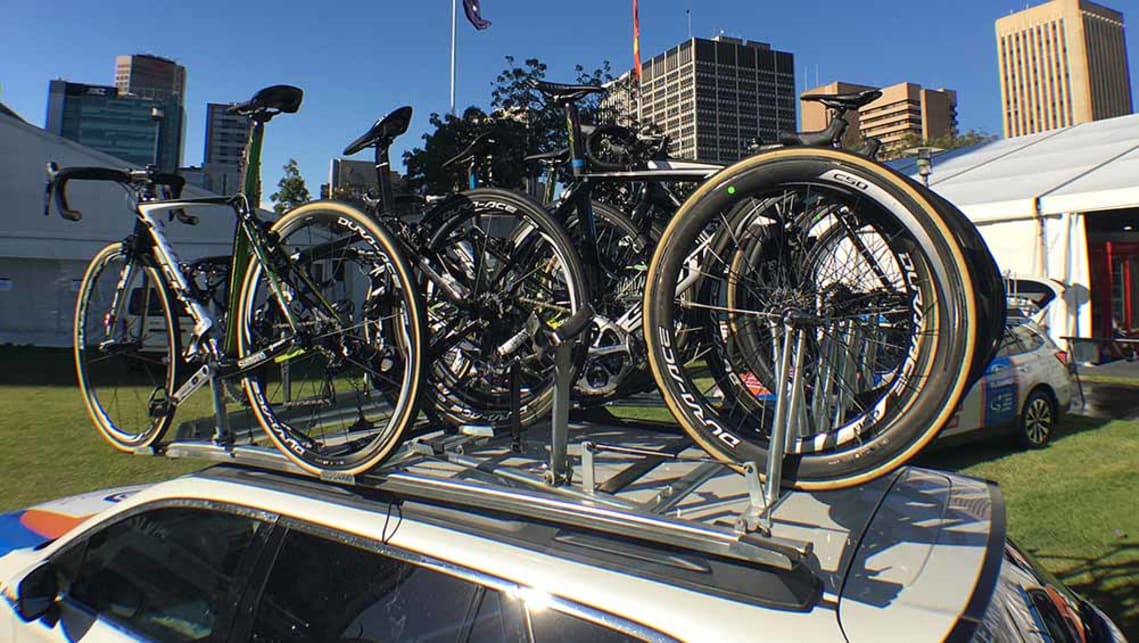 2017 Subaru Outback | anatomy of a pro cycling support car - Car Advice ...