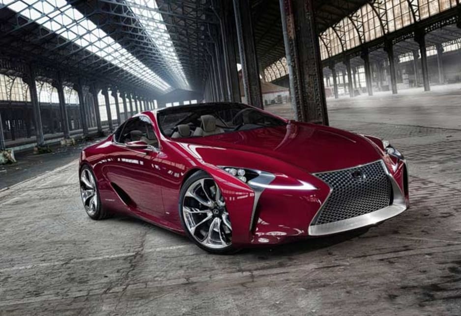 Lexus LF-FCII at the motor show - Car News | CarsGuide