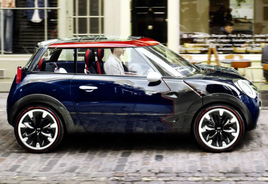 Mini Rocketman Concept waves flag - Car News | CarsGuide