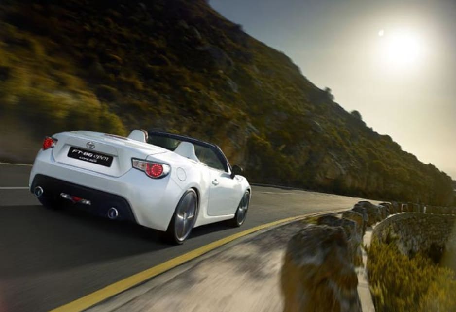 Toyota FT-86 convertible revealed - Car News | CarsGuide
