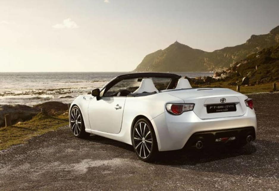 Toyota FT-86 convertible revealed - Car News | CarsGuide