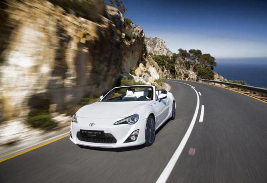 Toyota FT-86 convertible revealed - Car News | CarsGuide