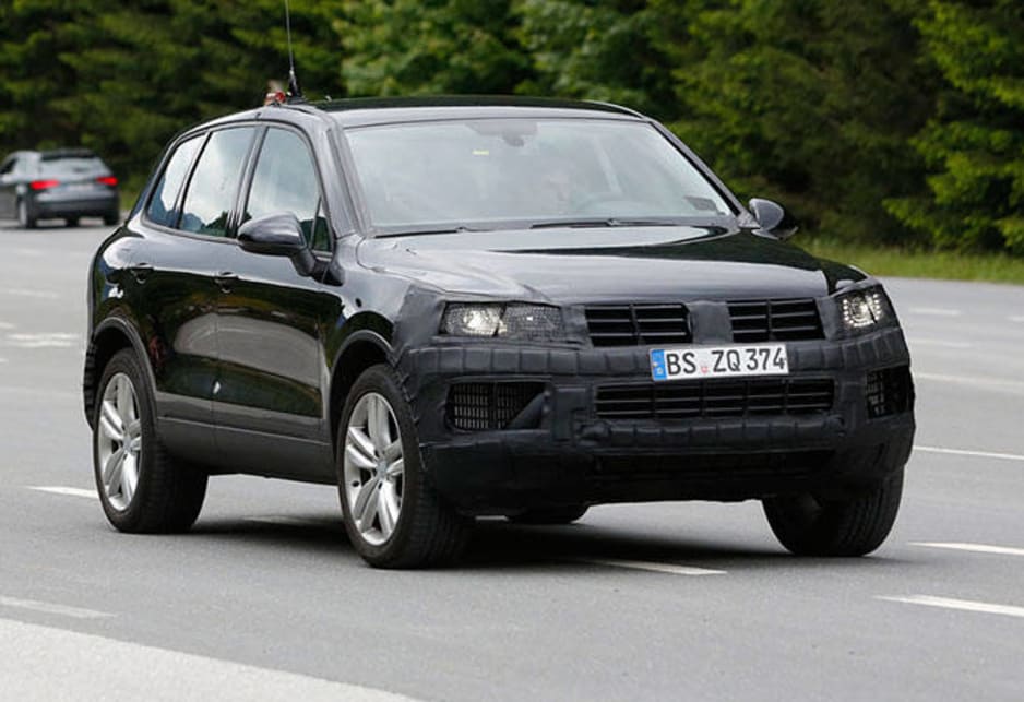 Volkswagen Touareg spy shots - Car News | CarsGuide
