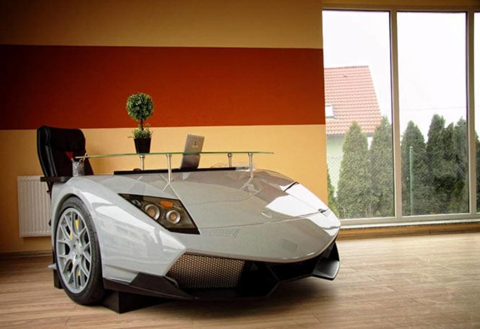 Lamborghini desk for a really fast office - Car News | CarsGuide