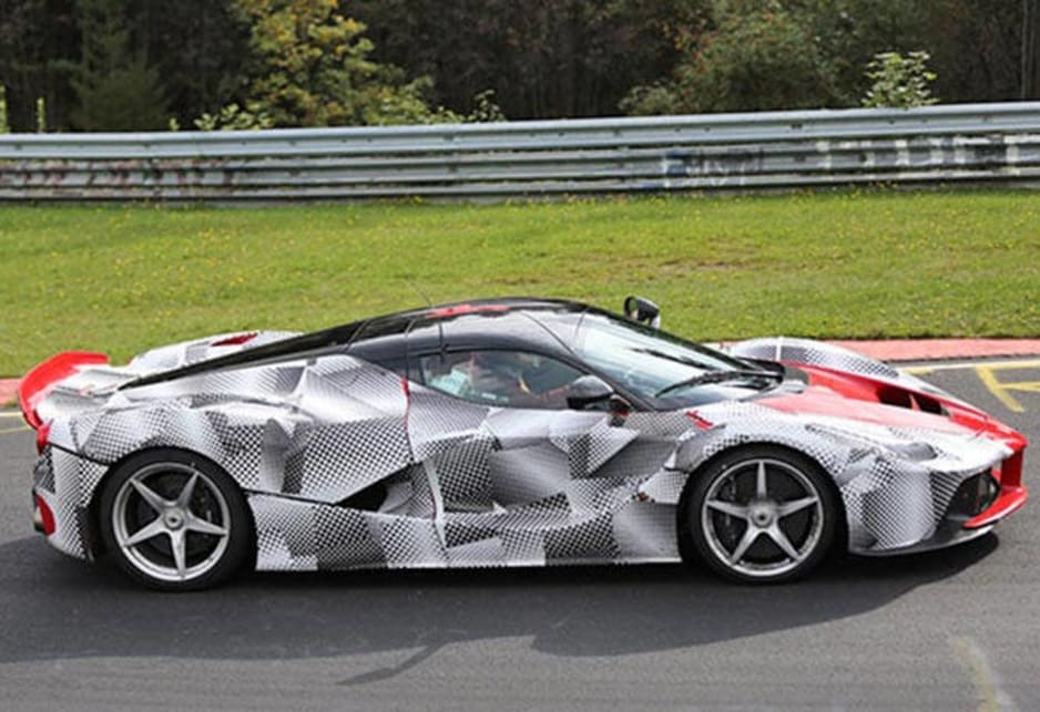Ferrari LaFerrari testing on Ring - Car News | CarsGuide
