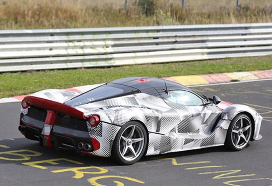 Ferrari LaFerrari testing on Ring - Car News | CarsGuide
