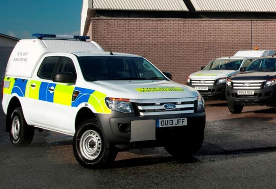 Australian-developed Ford Ranger joins UK military - Car News | CarsGuide