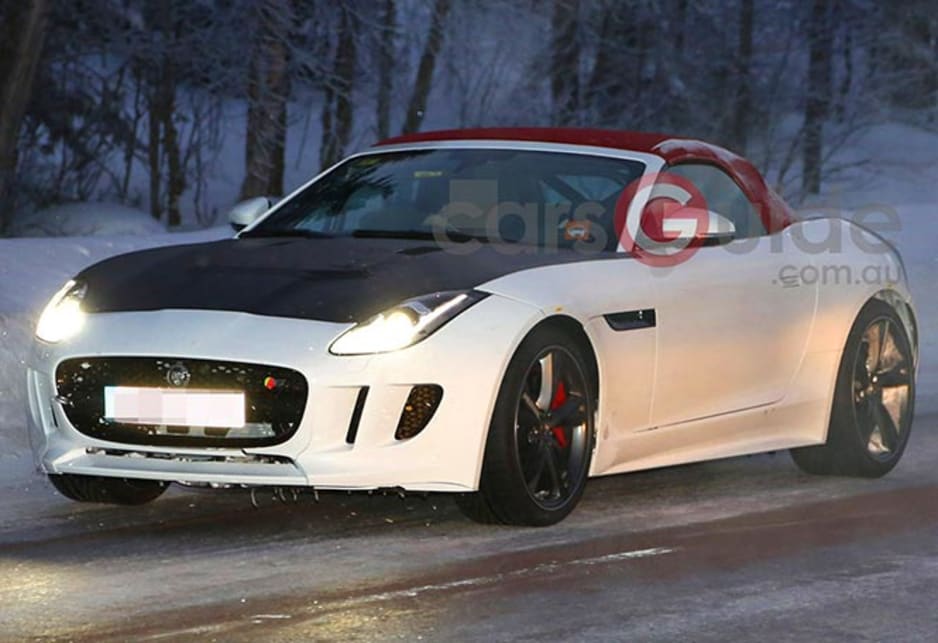 Jaguar F-Type AWD | spy shots - Car News | CarsGuide