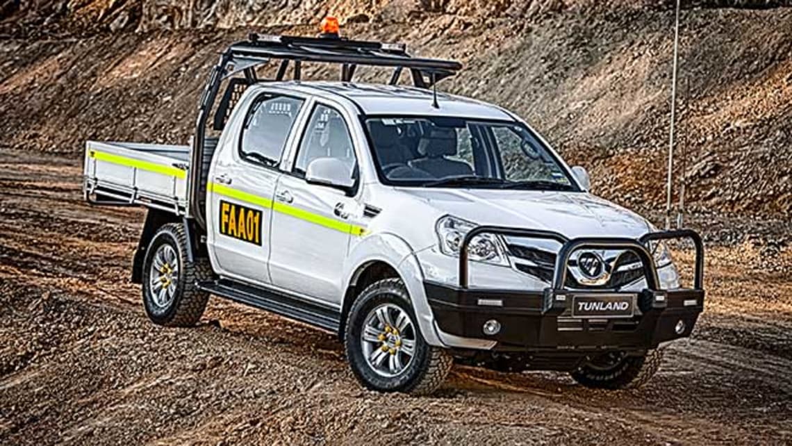 Foton Tunland ute gets special mine spec - Car News | CarsGuide