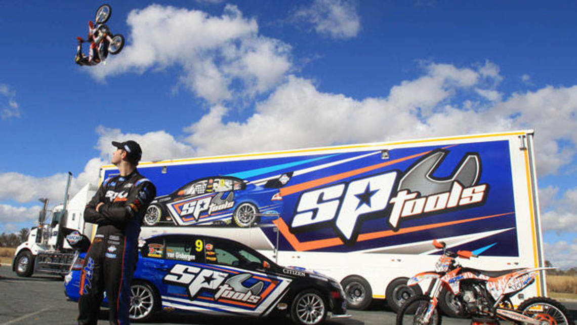 Crusty Demon in V8 Supercar stunt - Car News | CarsGuide