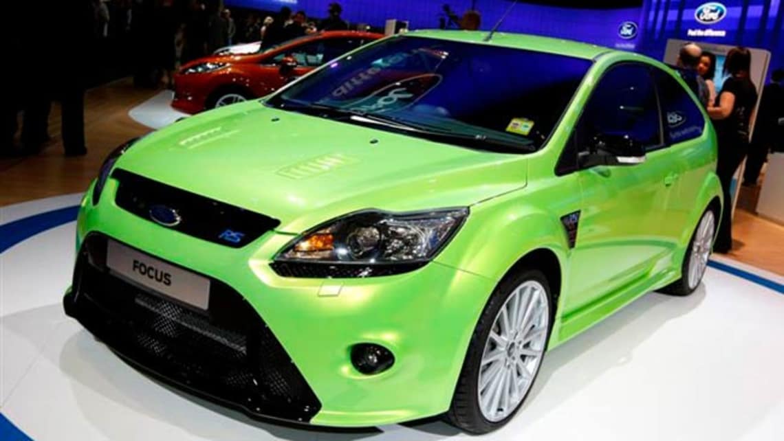 Ford Focus RS going fast - Car News | CarsGuide