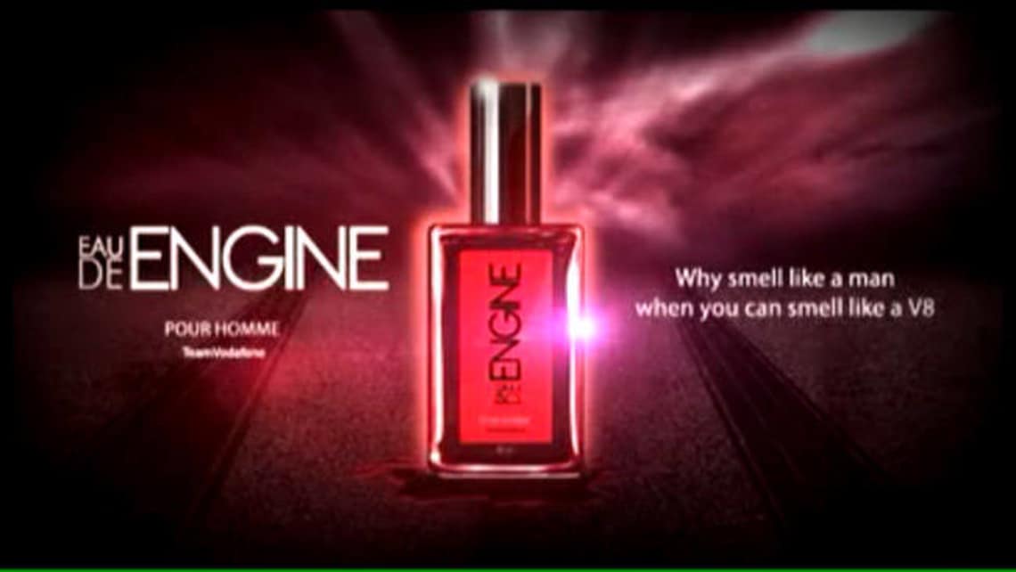 TeamVodafone launch Eau De Engine cologne - Car News | CarsGuide