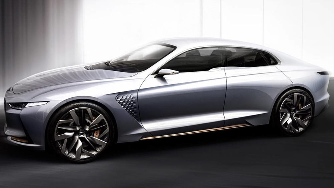 Hyundai to take on BMW and Benz with Genesis G70 concept - Car News ...