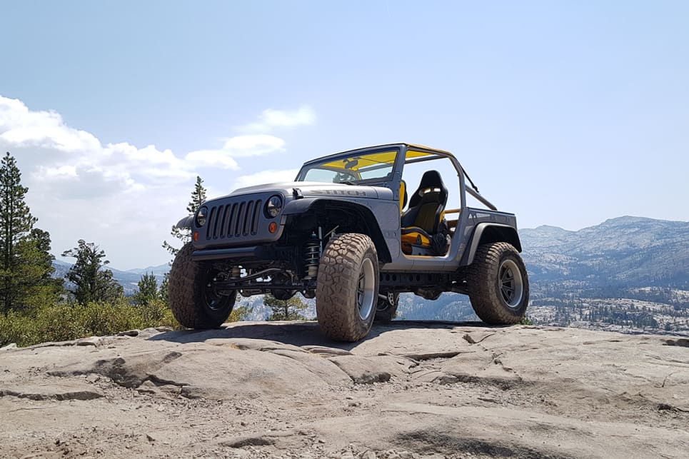 Remember the Jeep Stitch Moab concept? It conquered the Rubicon Trail ...