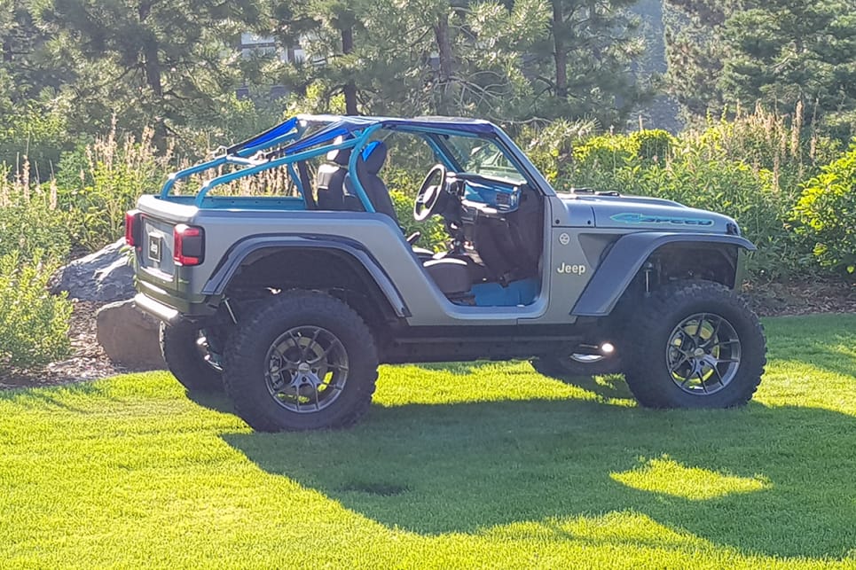 Remember the Jeep Stitch Moab concept? It conquered the Rubicon Trail ...
