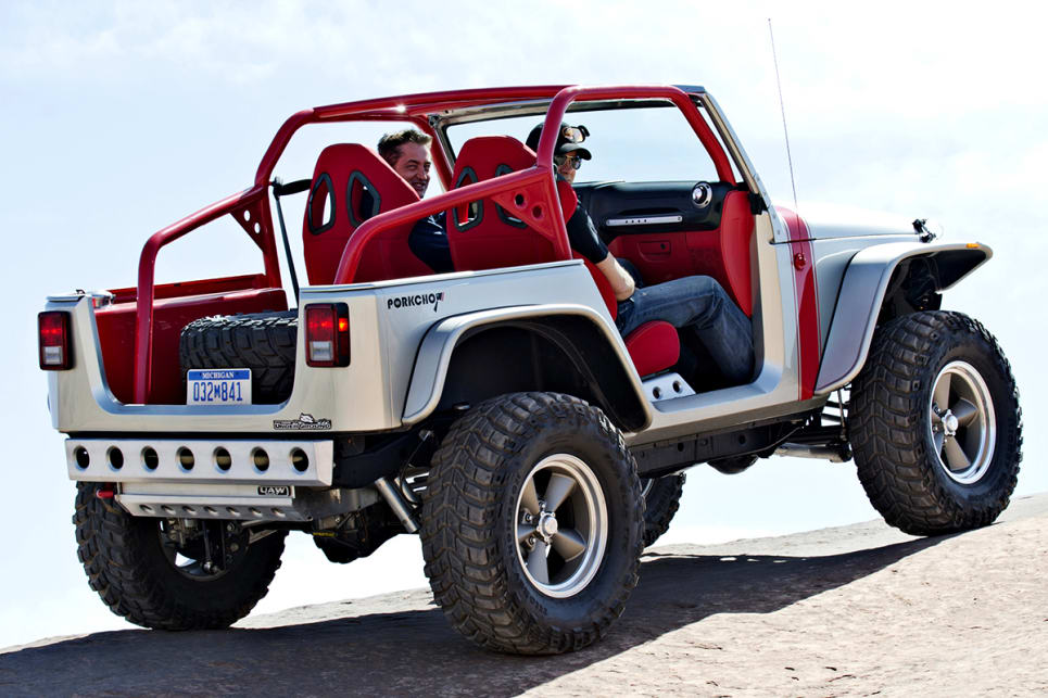 Remember the Jeep Stitch Moab concept? It conquered the Rubicon Trail ...