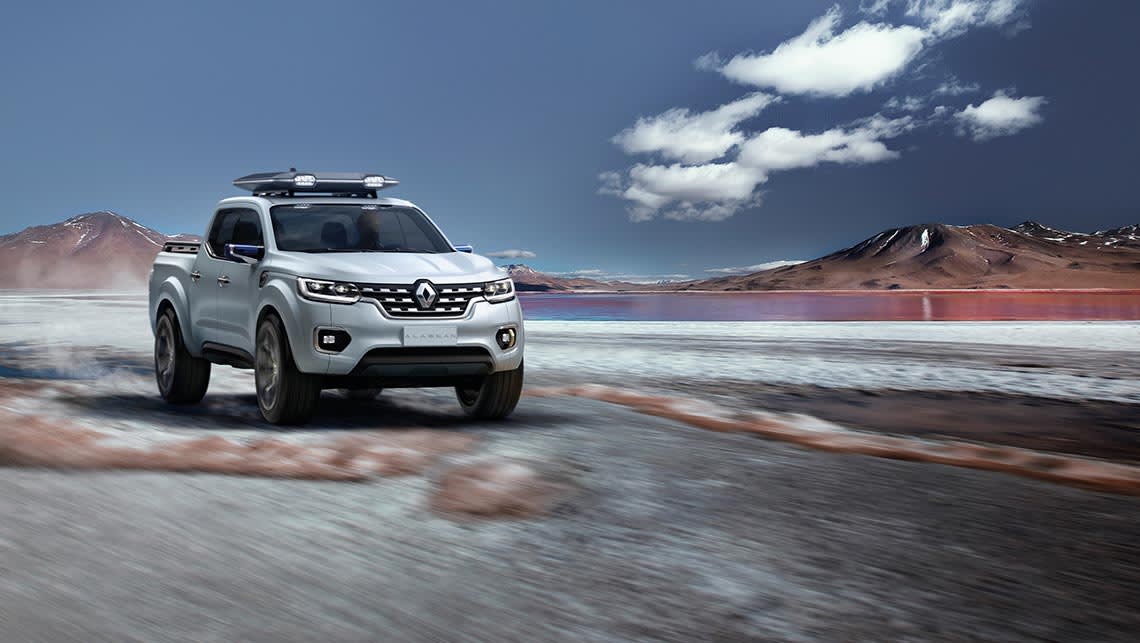 Renault Alaskan ute concept revealed | video - Car News | CarsGuide