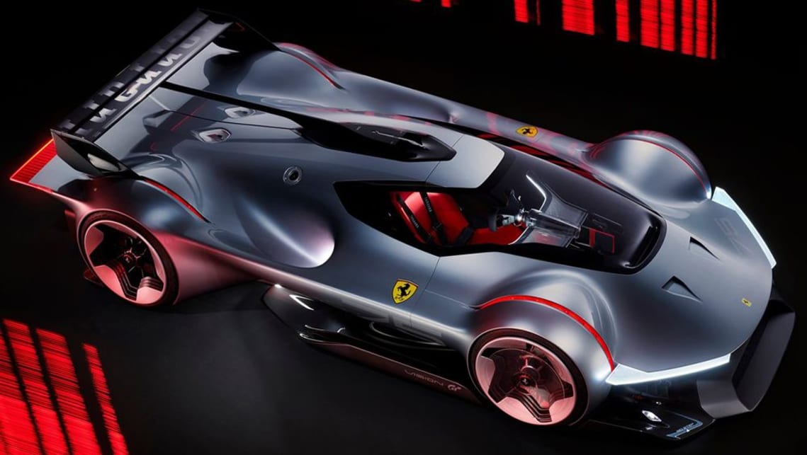 The Ferrari Vision Gran Turismo is a lightweight, 758kW hypercar - but ...