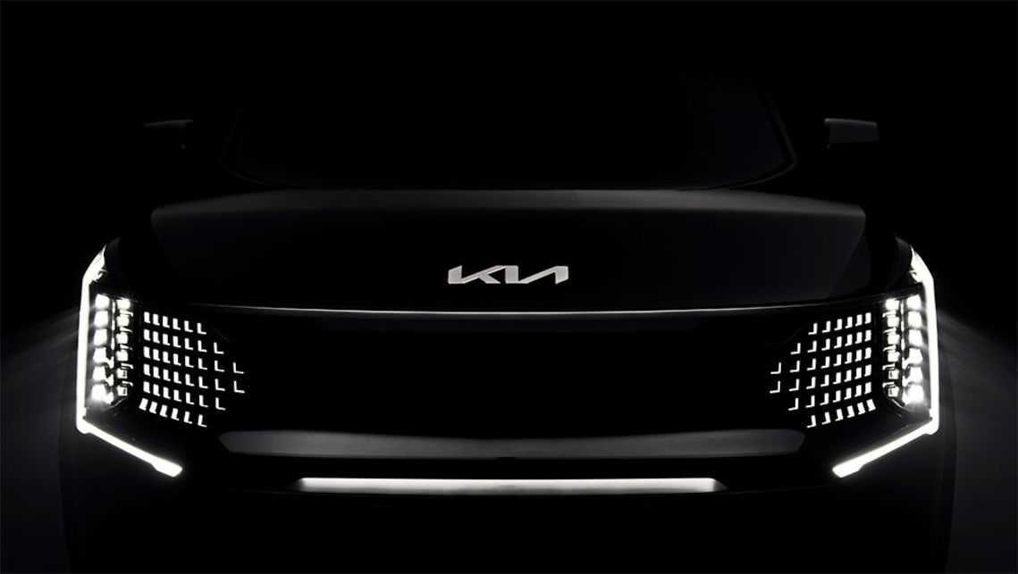 Are these world's biggest back doors? Kia EV9 electric car teased ahead ...