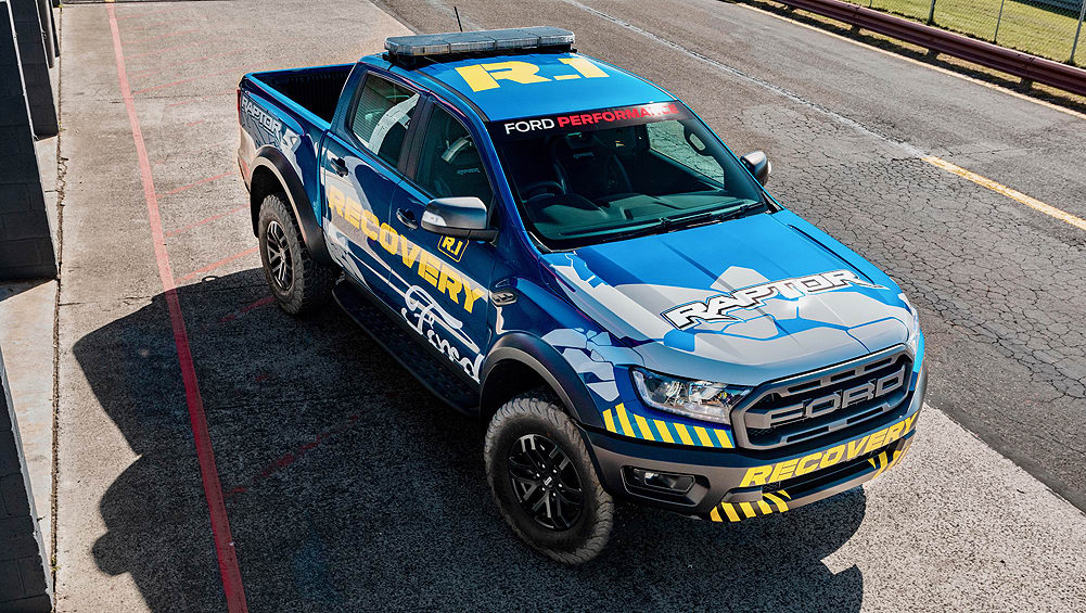 Ford Ranger Raptor 2019 announced as Supercars recovery vehicle - Car ...